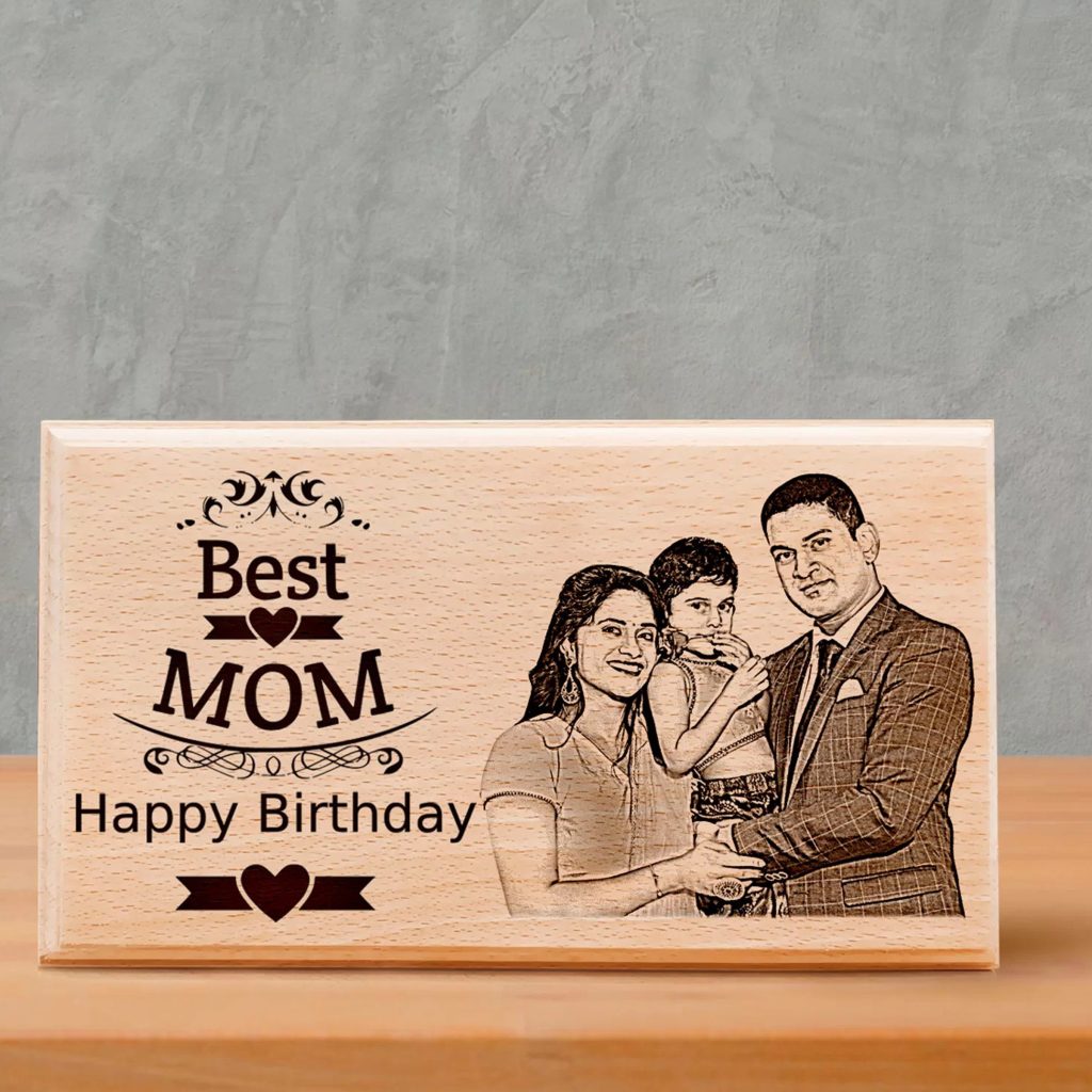 Happy Birthday Mom Personalized Engreving – Sky Gift
