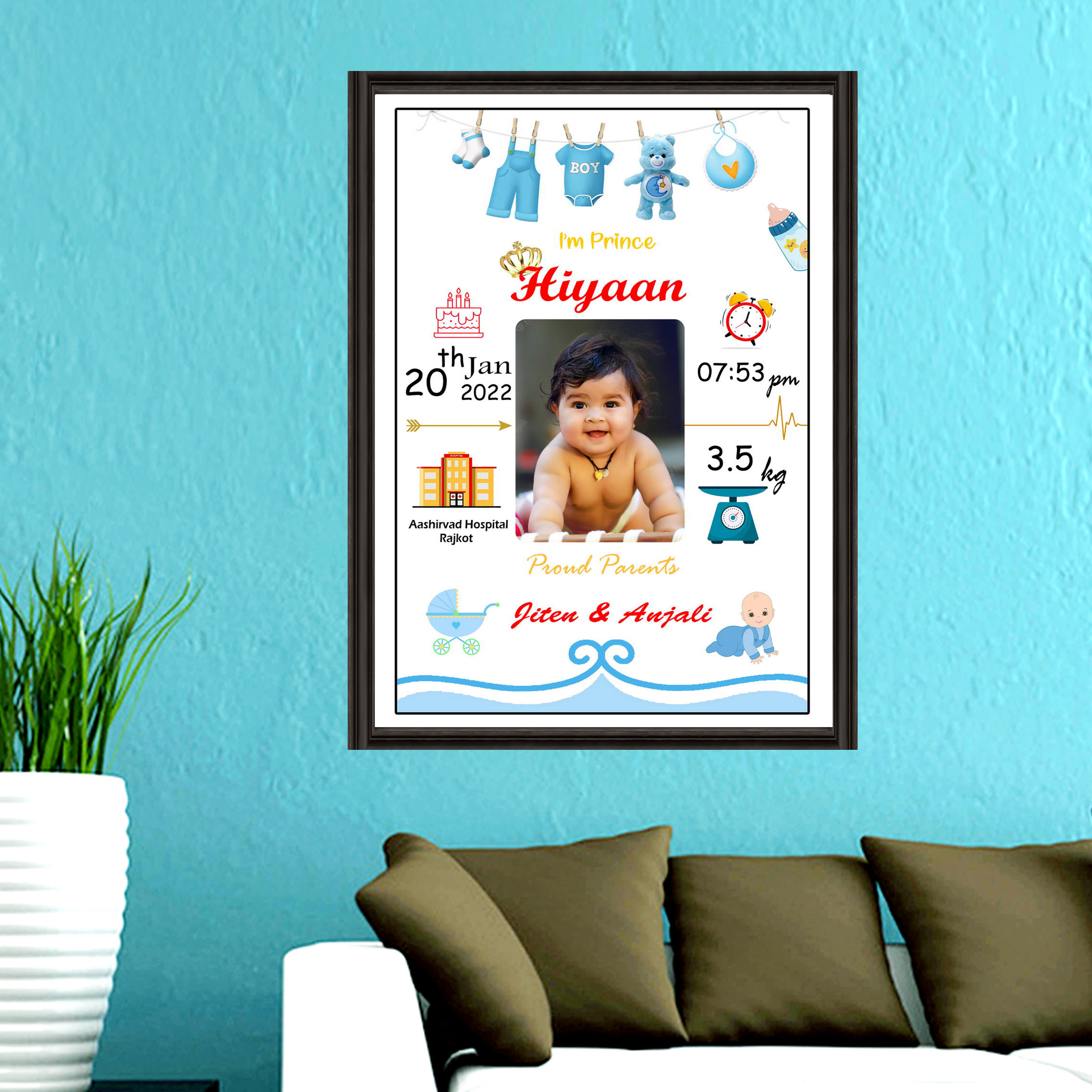 Hiyaan Born Time Fream Sky T