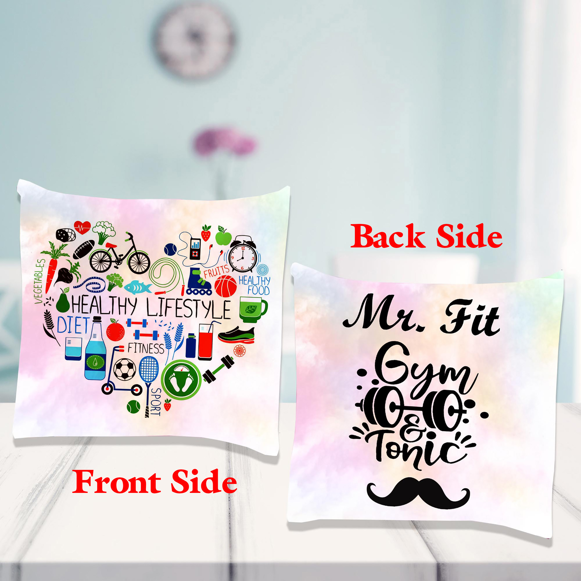 06 Mr . Fit Gym Cushion – Sky Gift