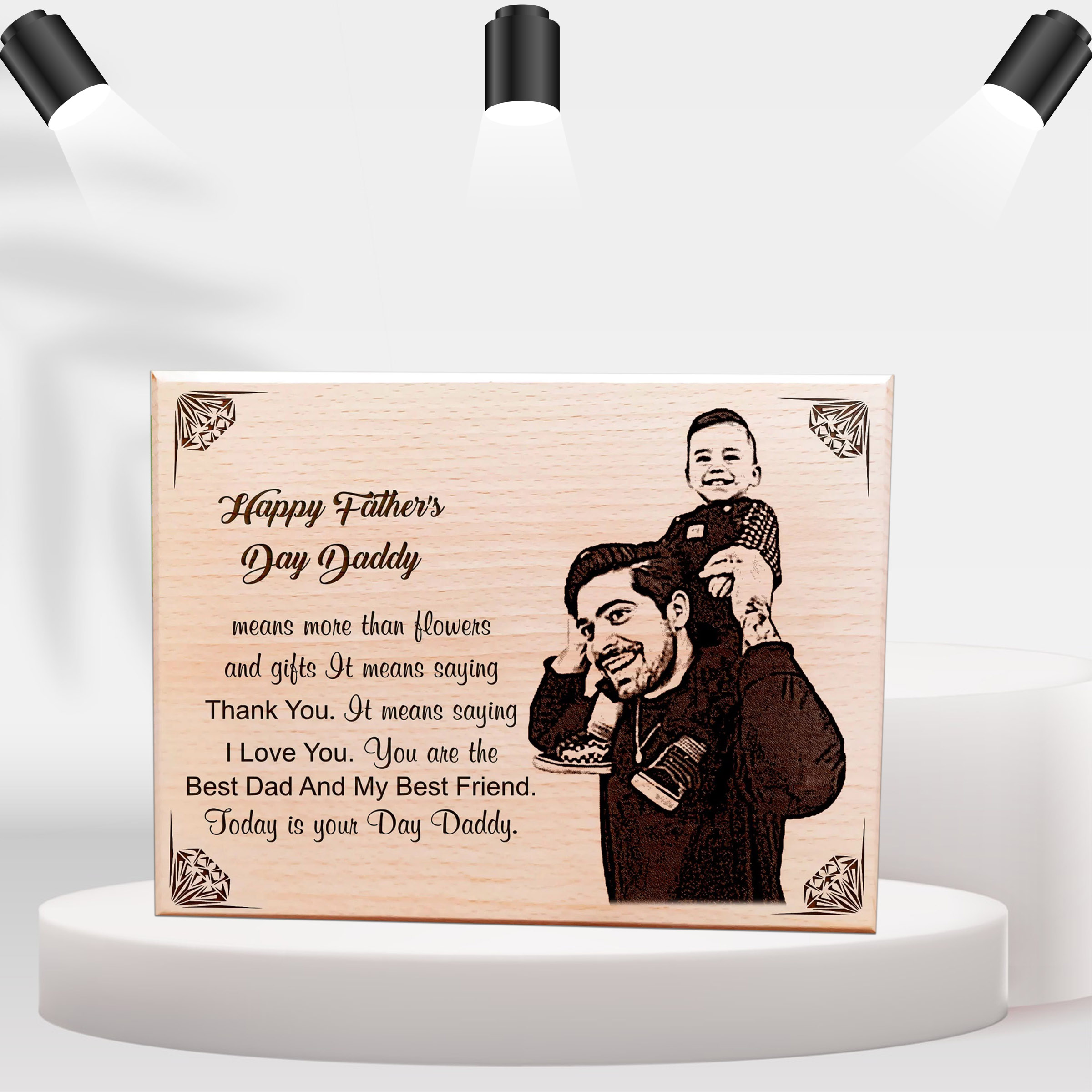 My Daddy My Best Friend Engreving – Sky Gift