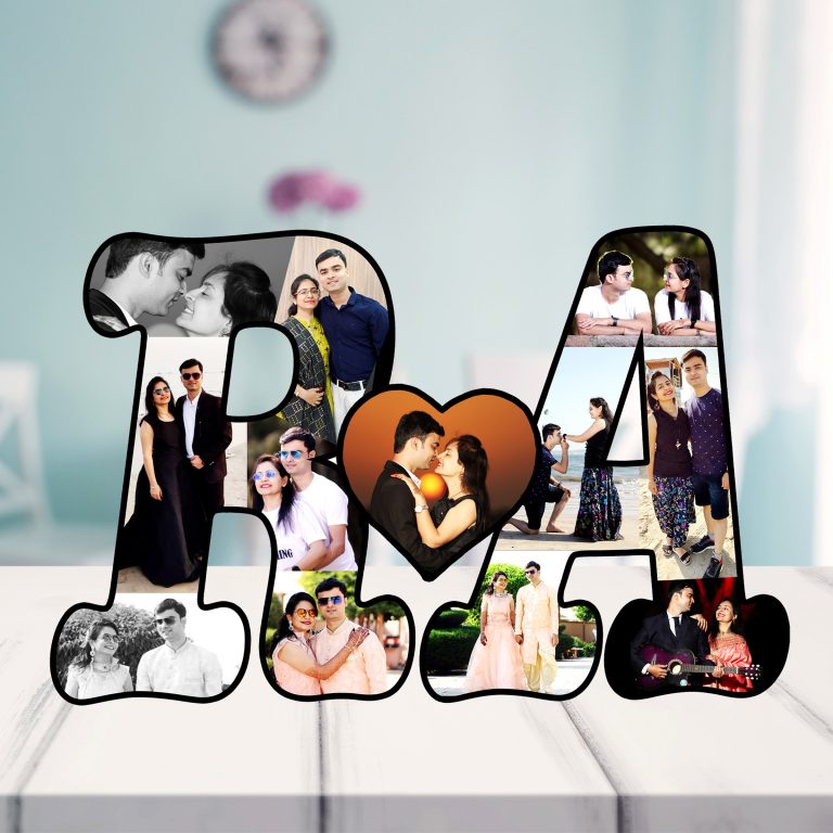 Romentic Couple Alphabet – Sky Gift