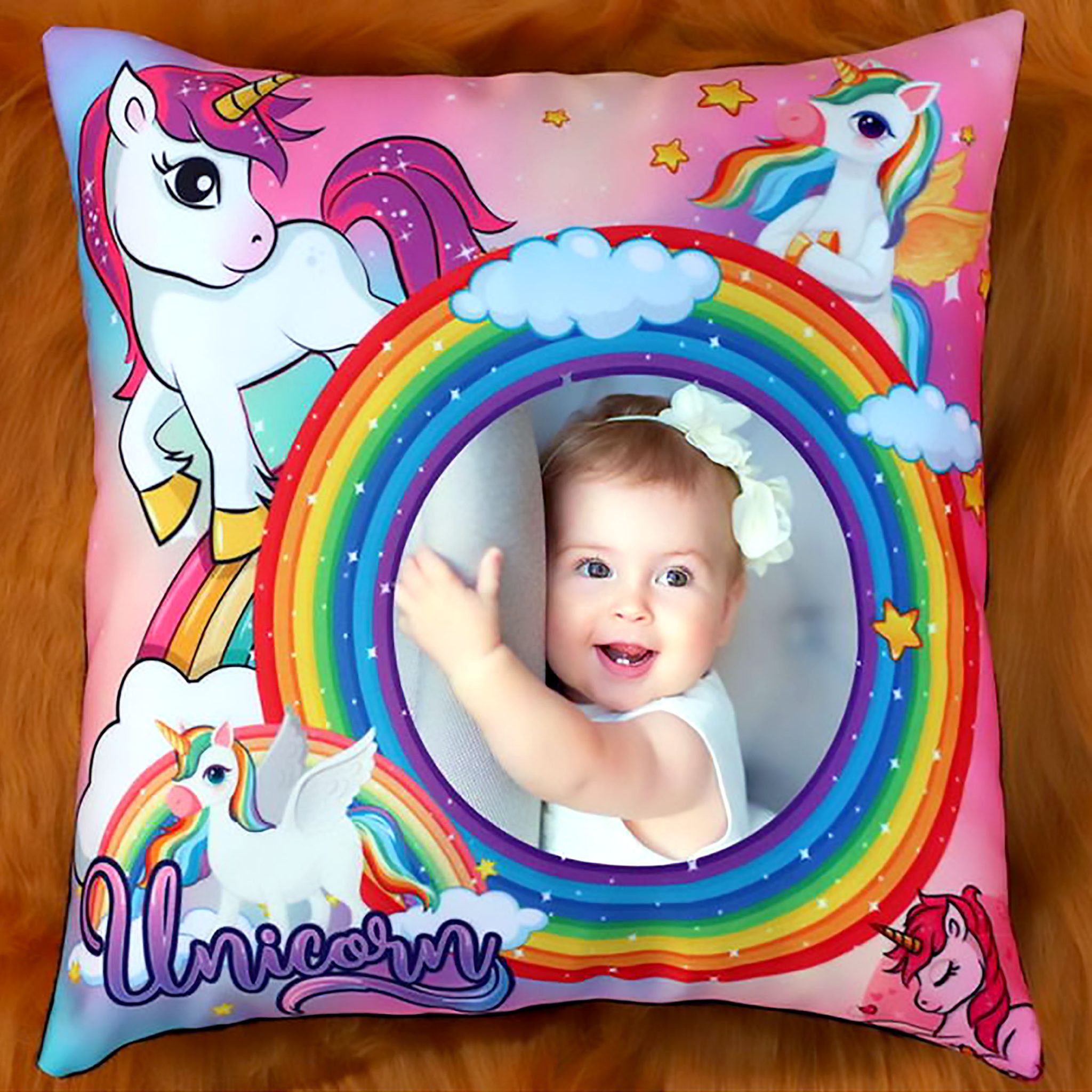 So Pretty Unicorn Pink Cushion – Sky Gift