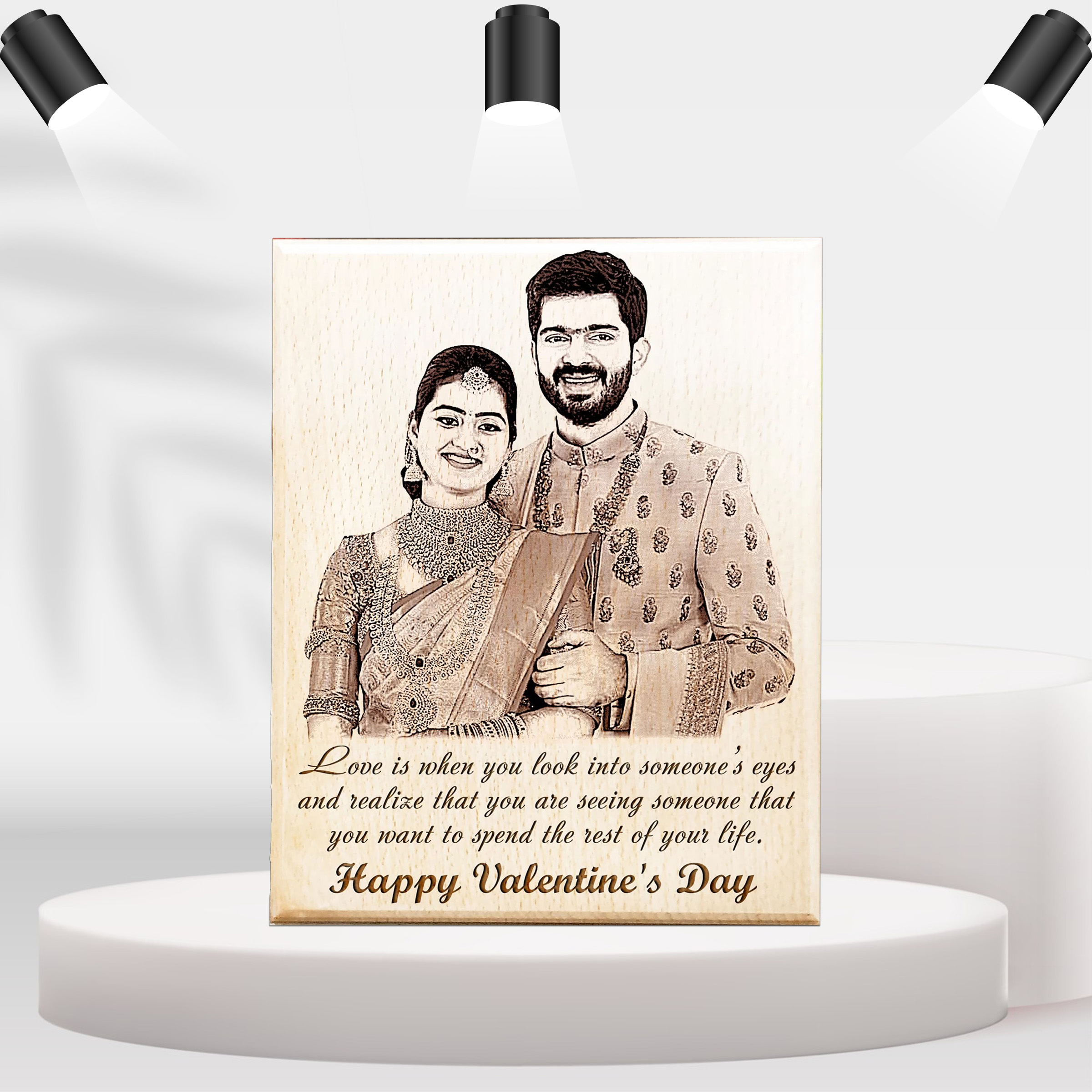 Sweet Moment For Couple Engreving – Sky Gift