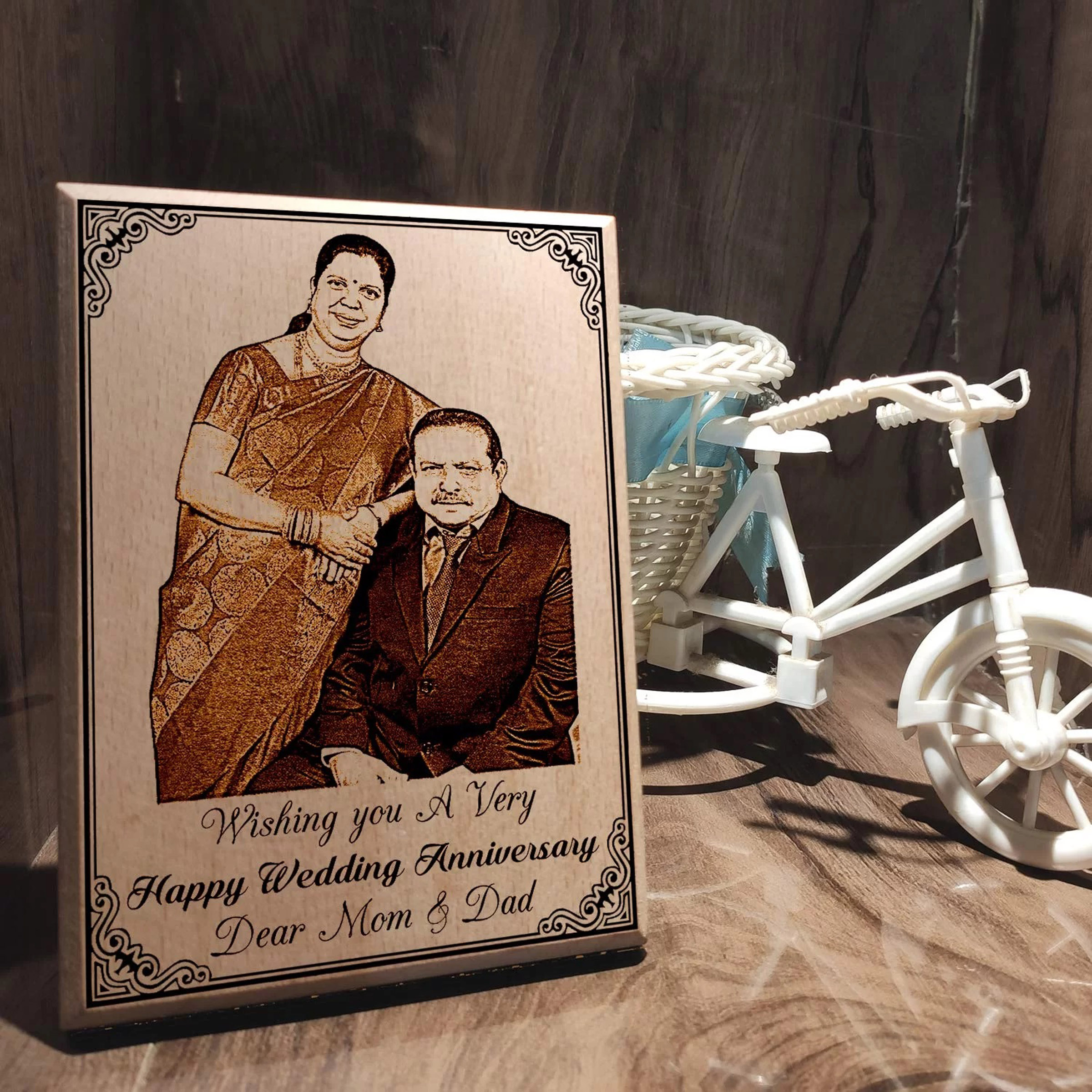 Wedding Anniversary Special Engreving – Sky Gift