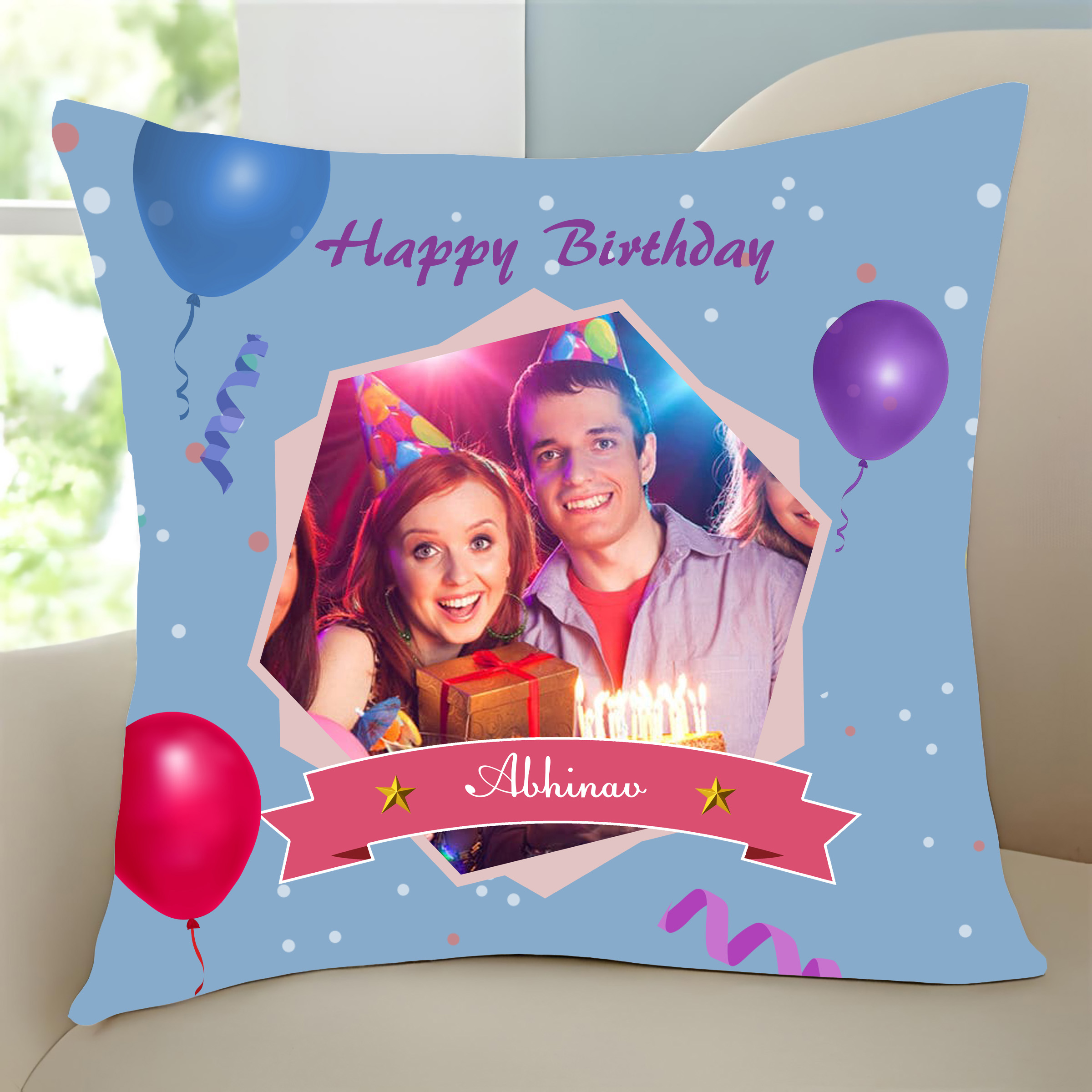Birthday Pillow – Sky Gift
