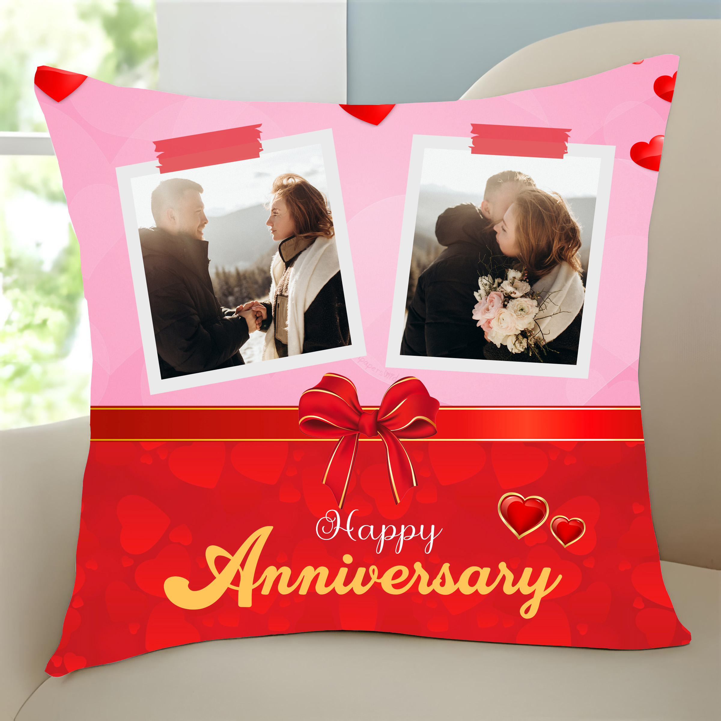 Couple Anniversary Pillow – Sky Gift