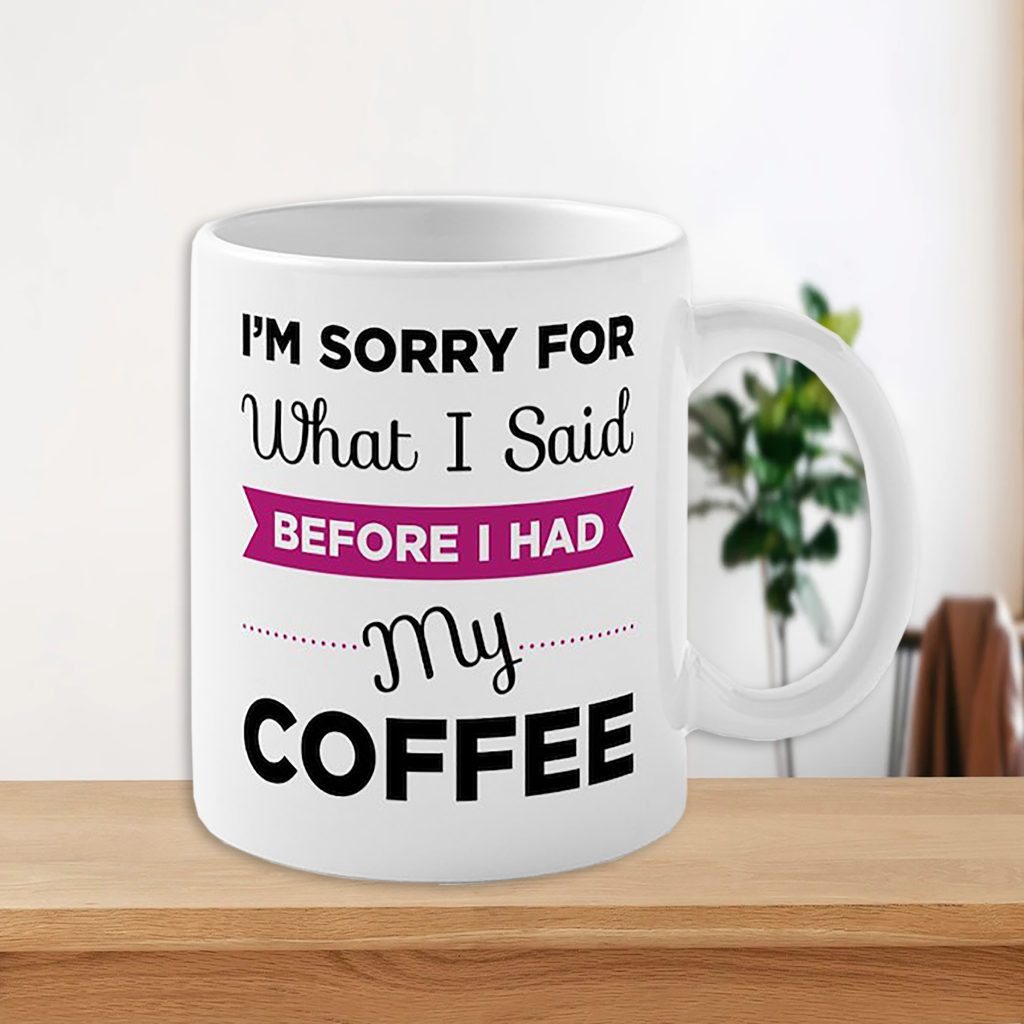 Customized Sorry Mug – Sky Gift
