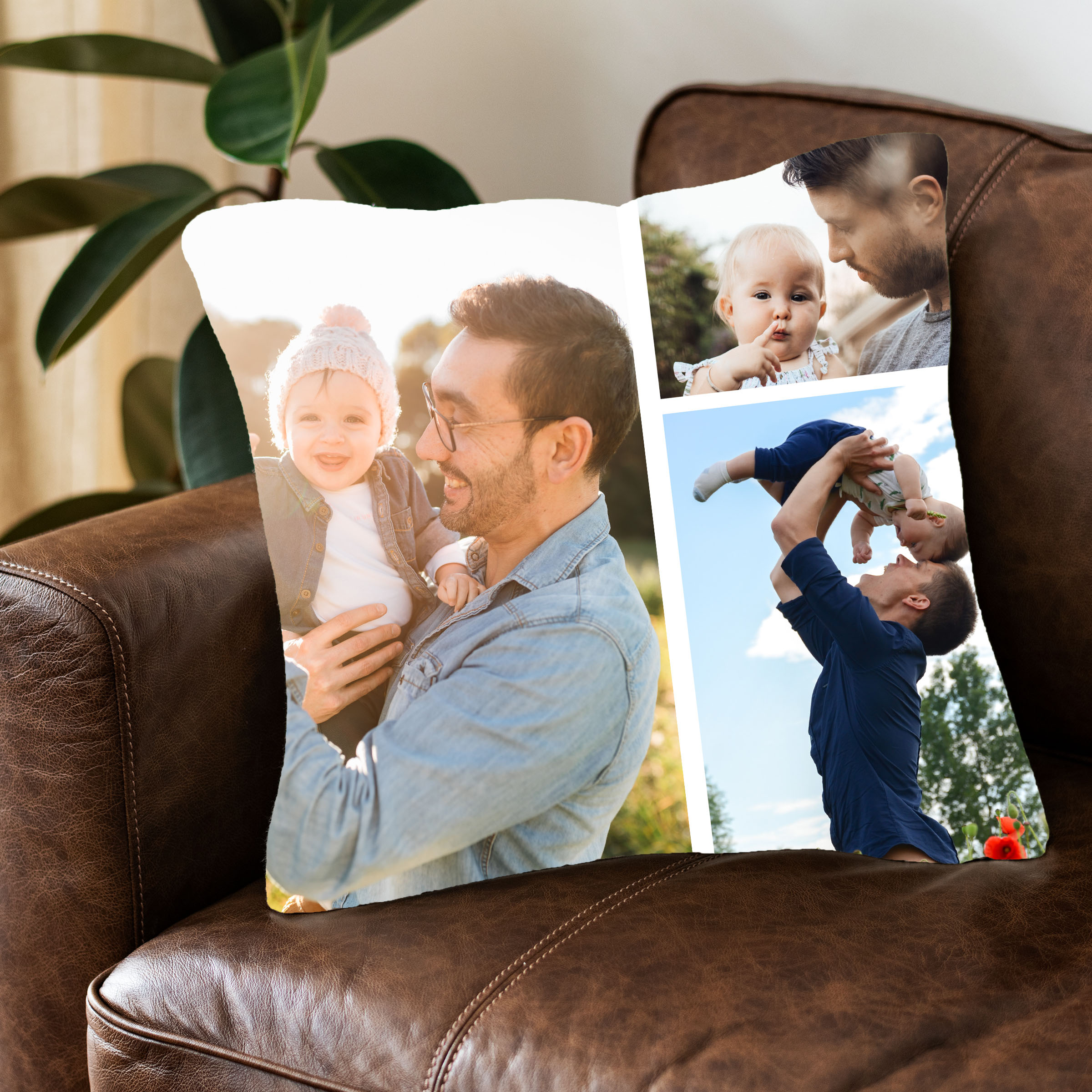 Father & Kids Pillow – Sky Gift