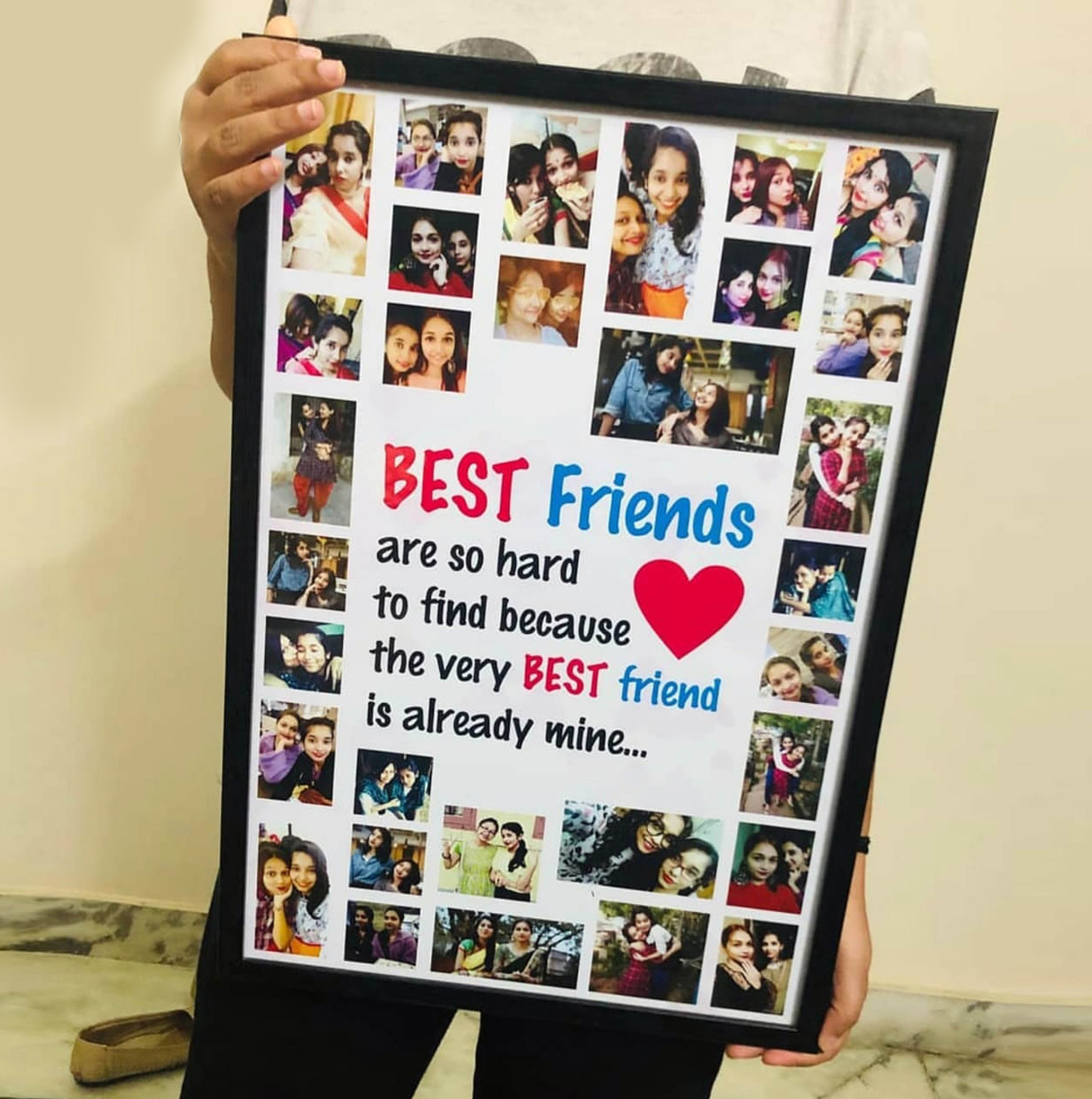 Friend Memories Photo Collage – Sky Gift