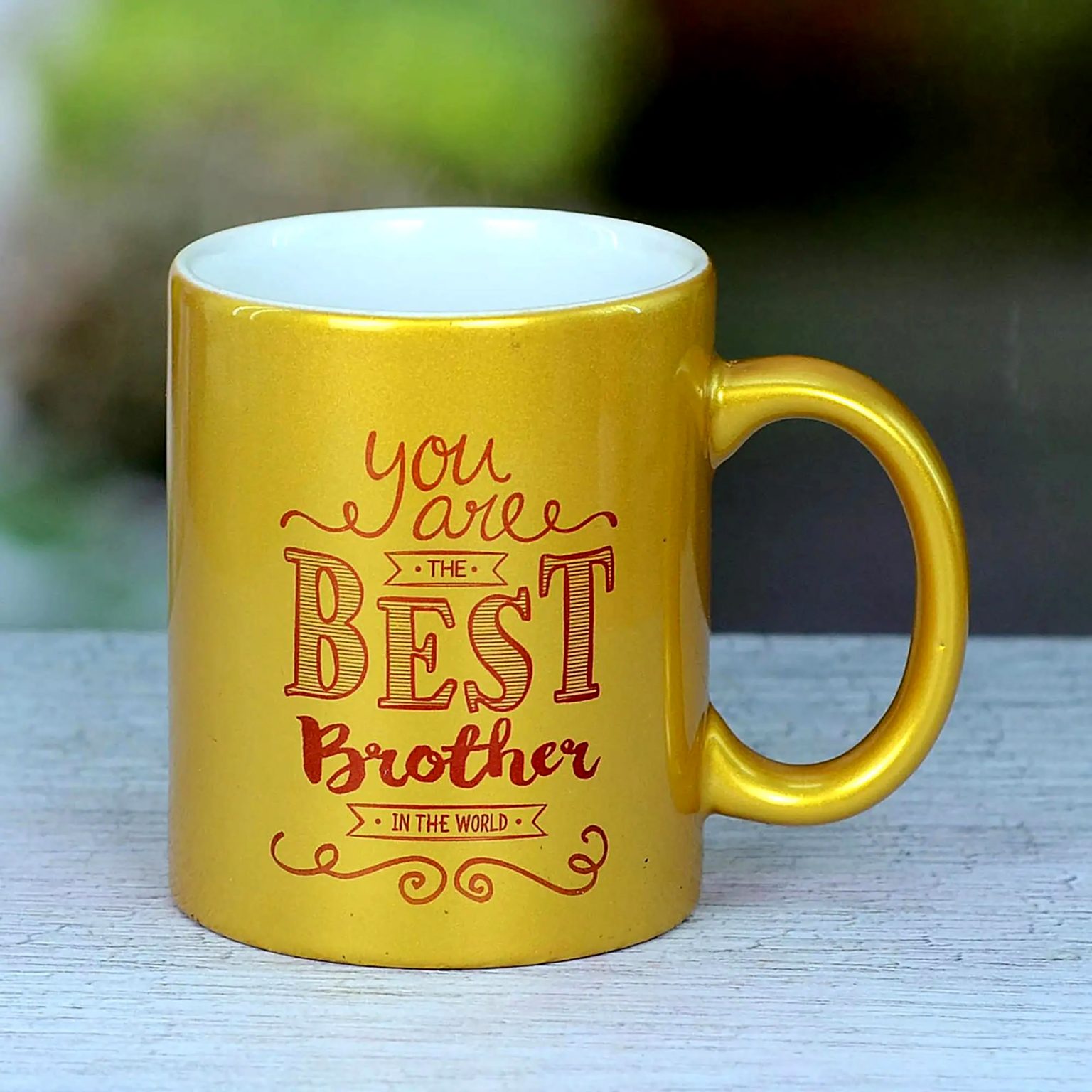 Gold Best Bro Mug – Sky Gift