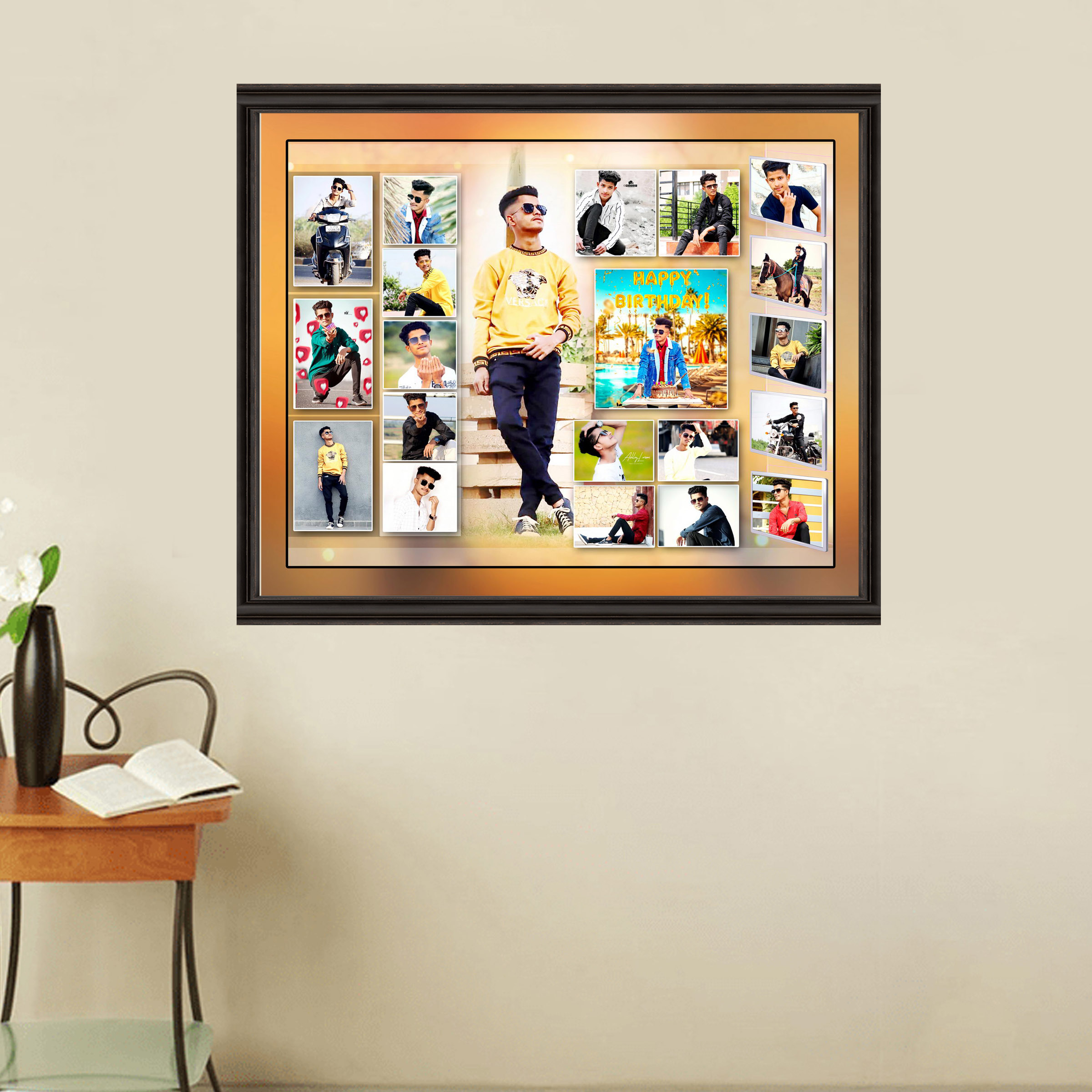 Handsome Dude Photo Collage – Sky Gift
