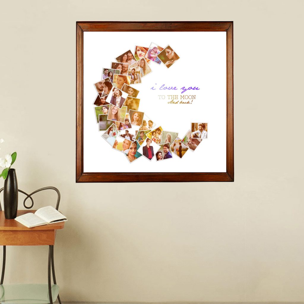 Personalized Moon Collage – Sky Gift