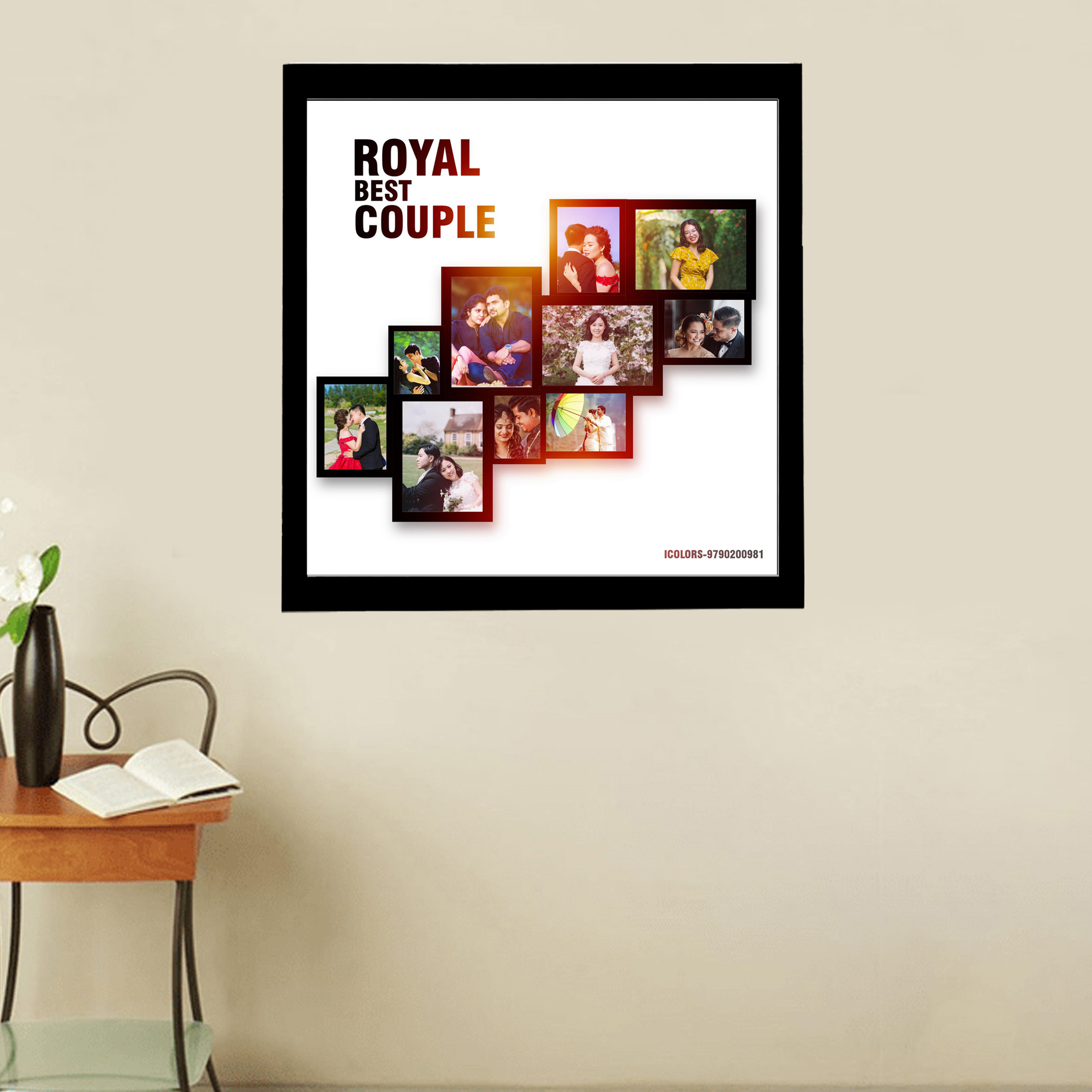 Royal Couple Photo Collage – Sky Gift