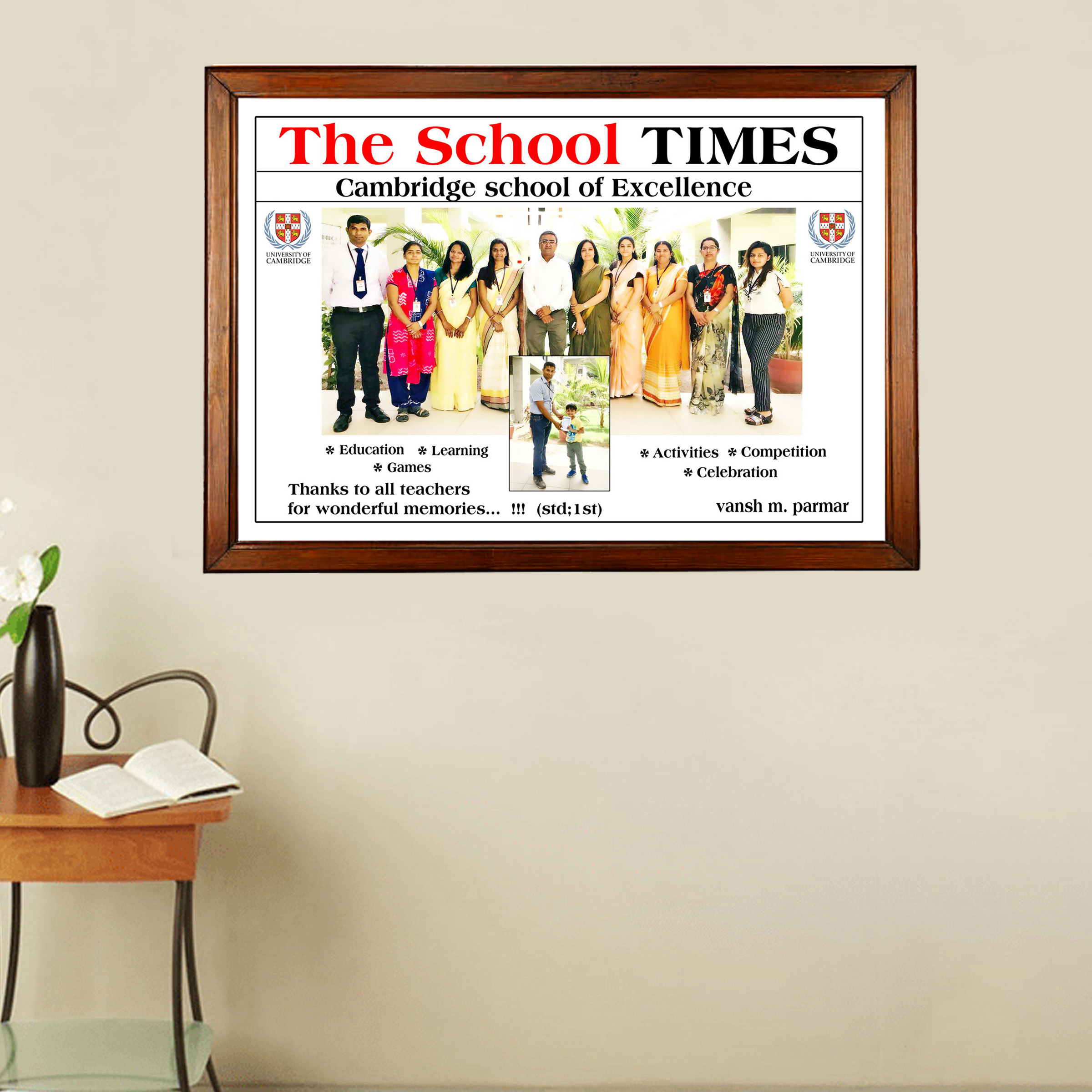 School Time Photo Collage – Sky Gift