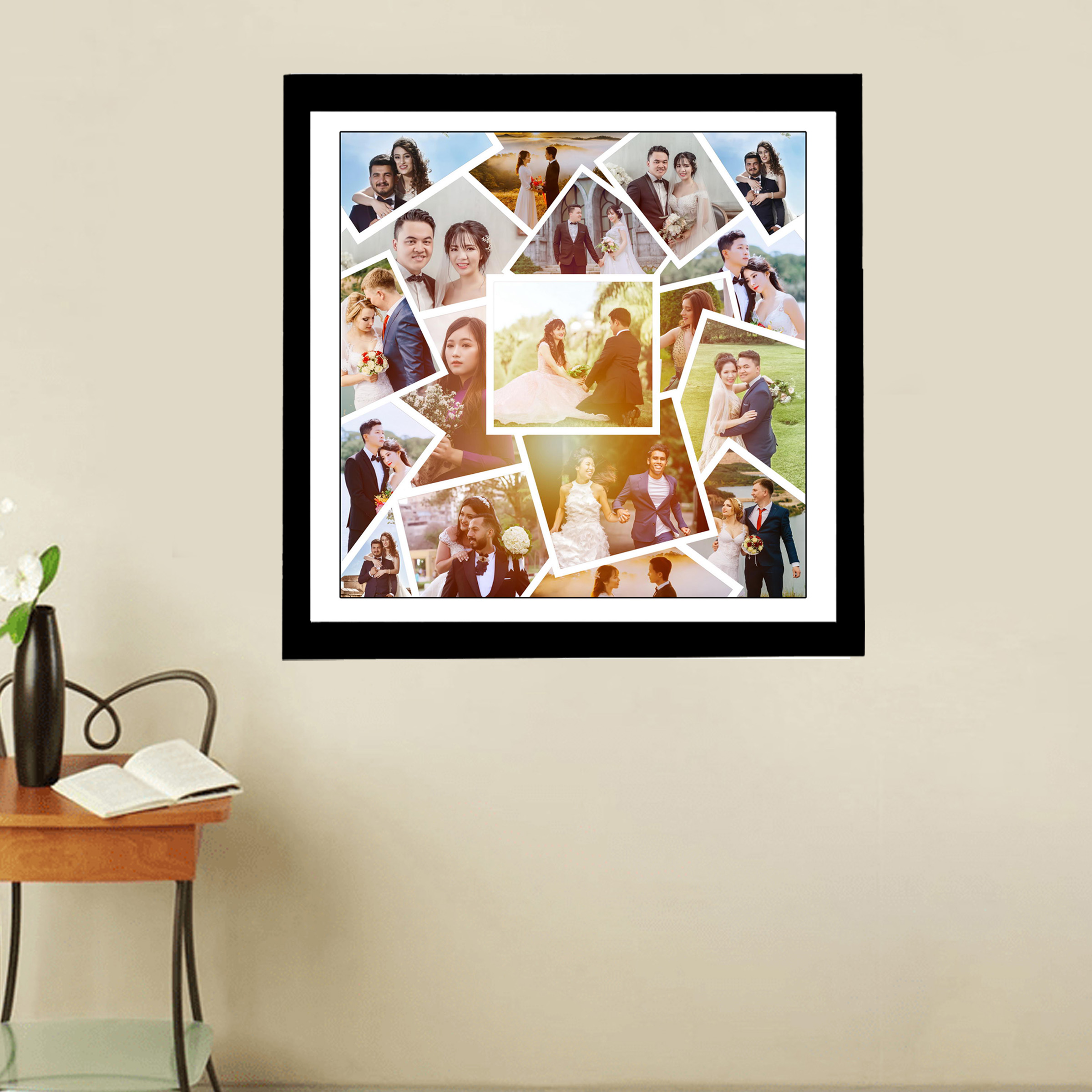 Square Box Photo Collage – Sky Gift