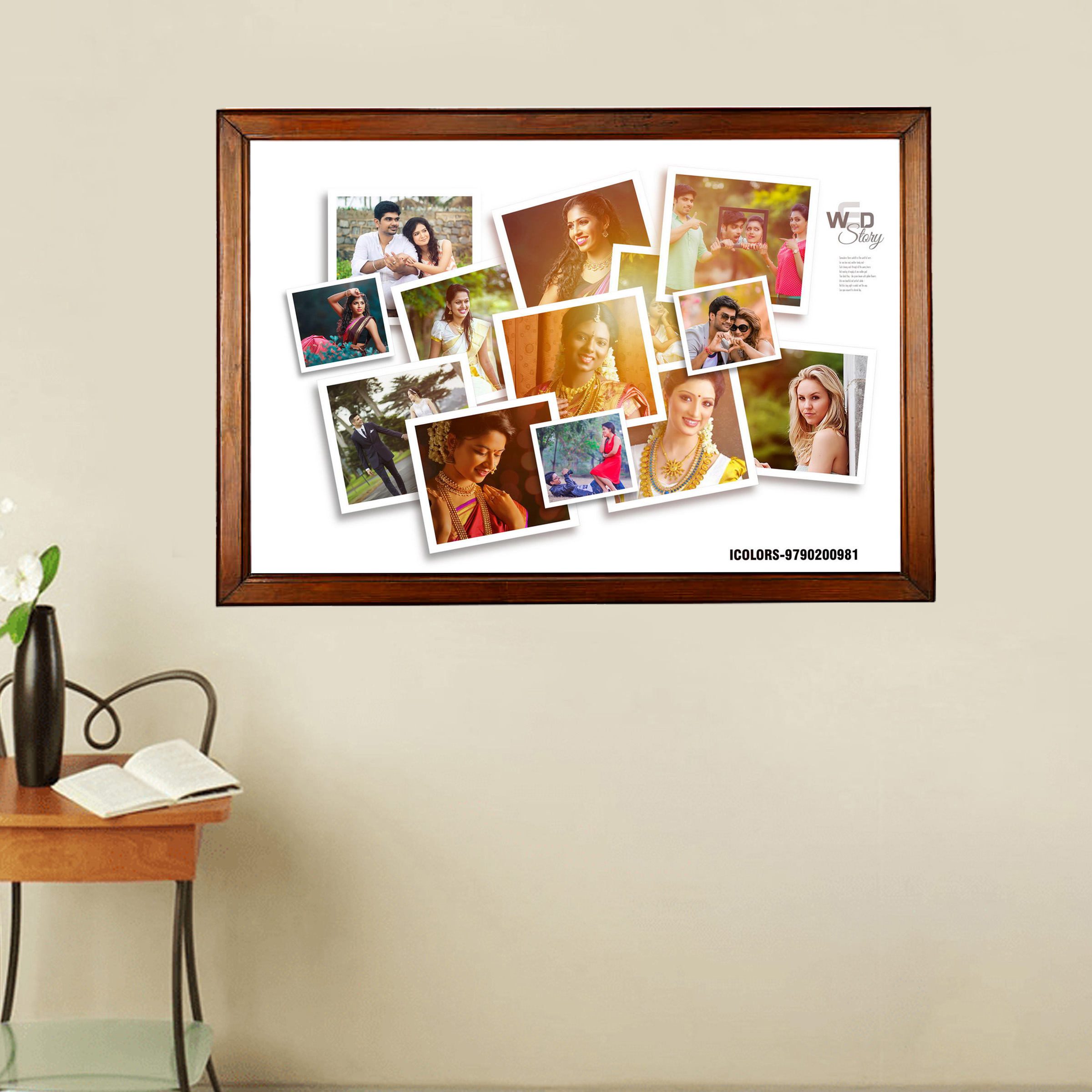 Wedding Story Photo Collage – Sky Gift