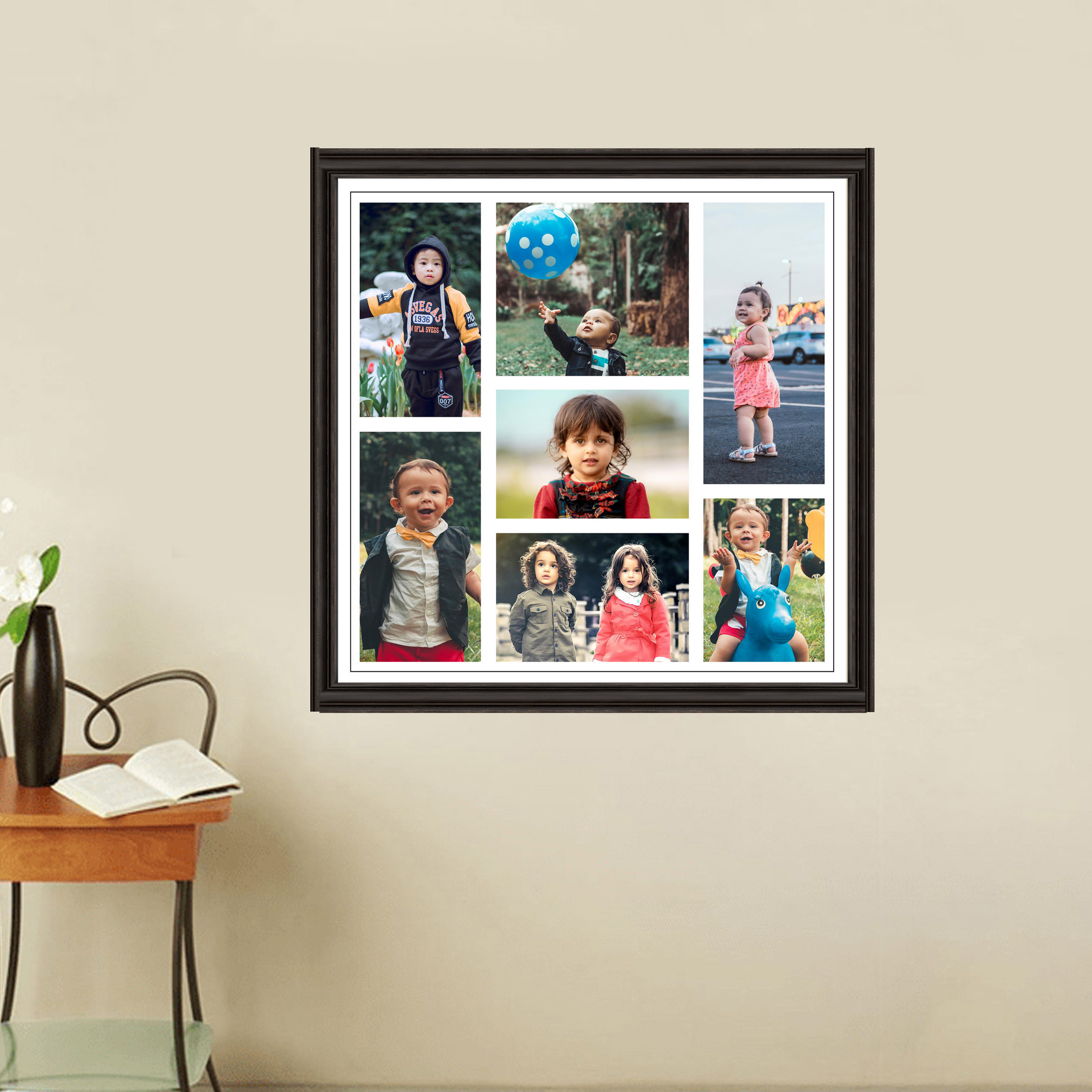 Cute Baby Play Photo Collage – Sky Gift