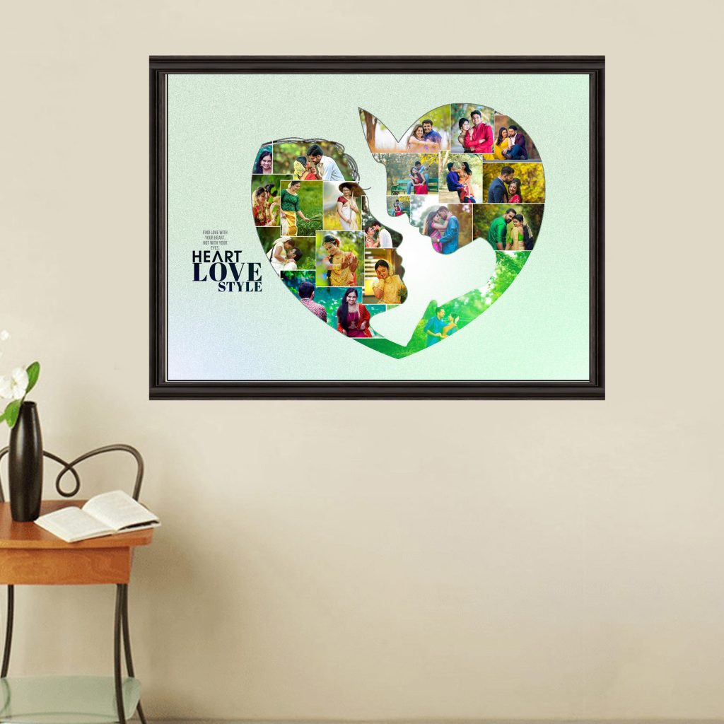 heart Love Photo Collage – Sky Gift