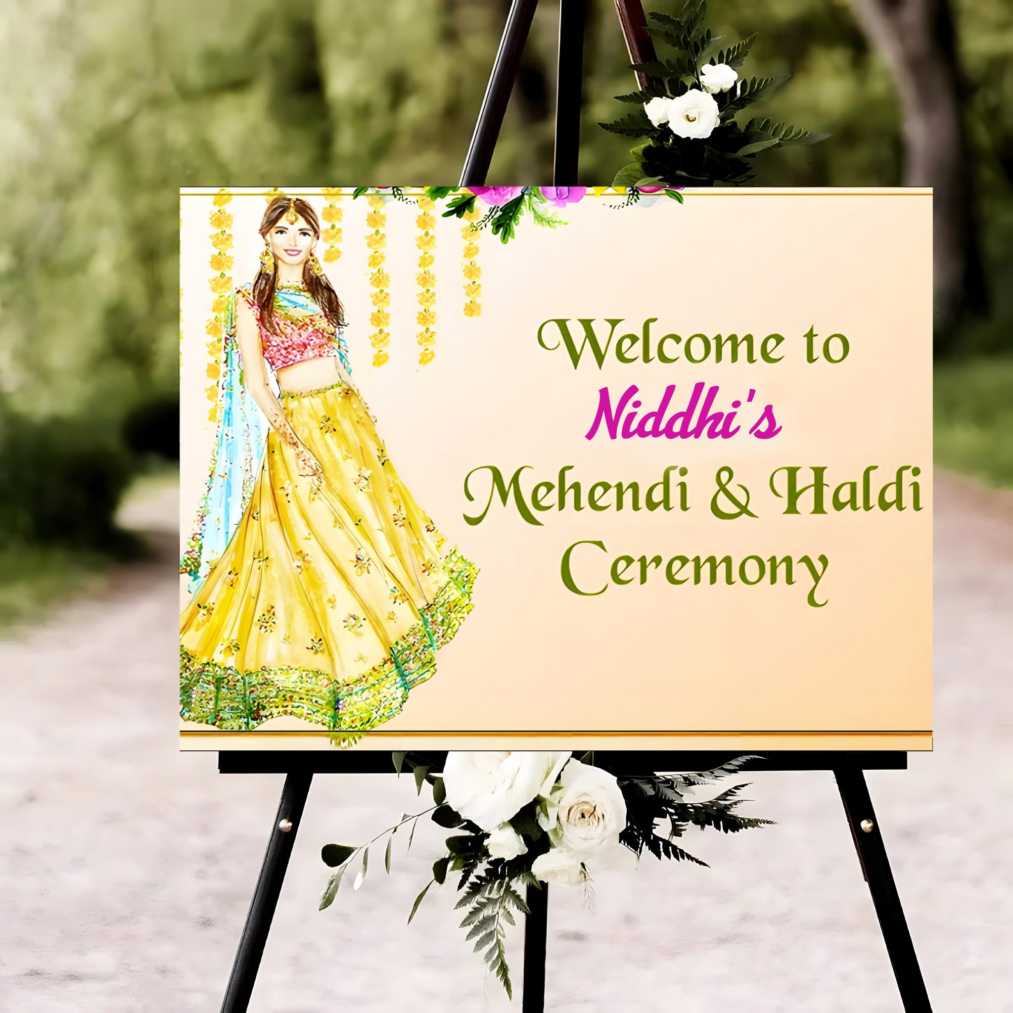 Wedding Sign Board – Sky Gift