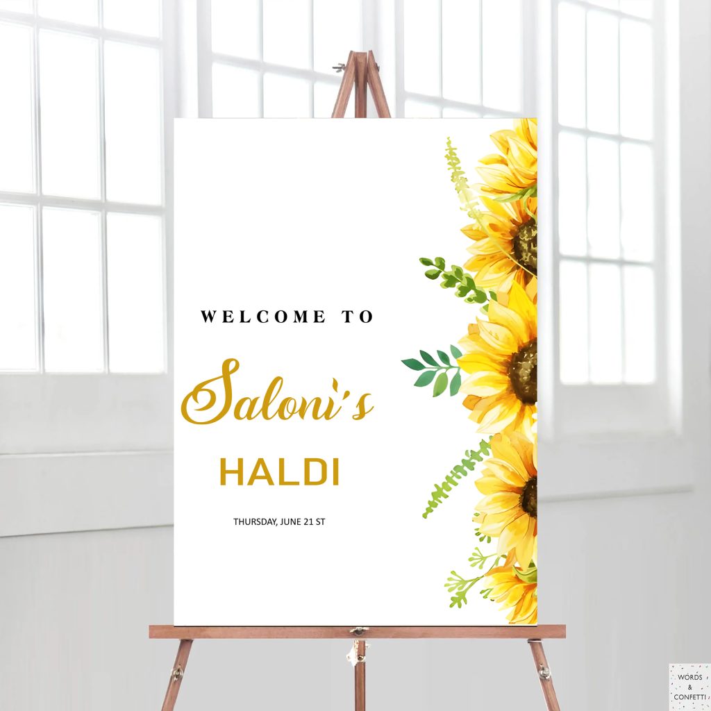 Wedding Sign Board – Sky Gift