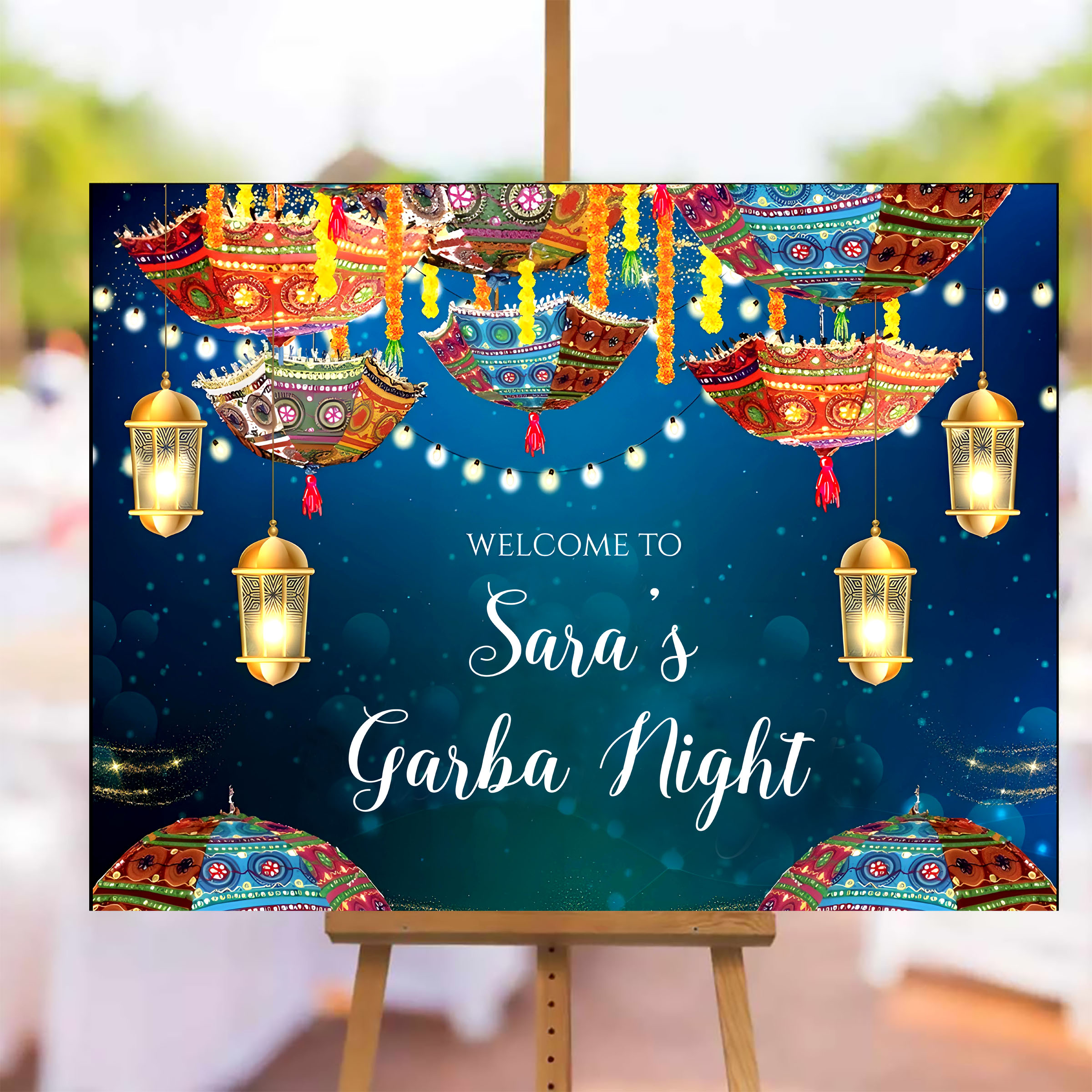 039 Sara’s Garba Night Board – Sky Gift
