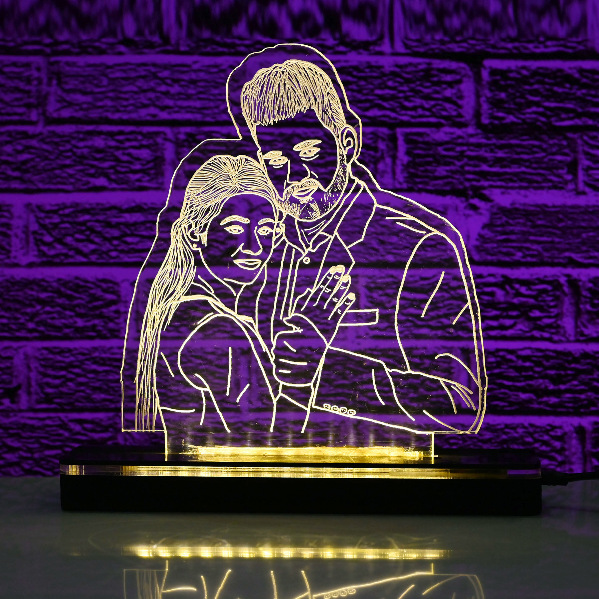 05 Osam Line Art LED Acrylic – Sky Gift