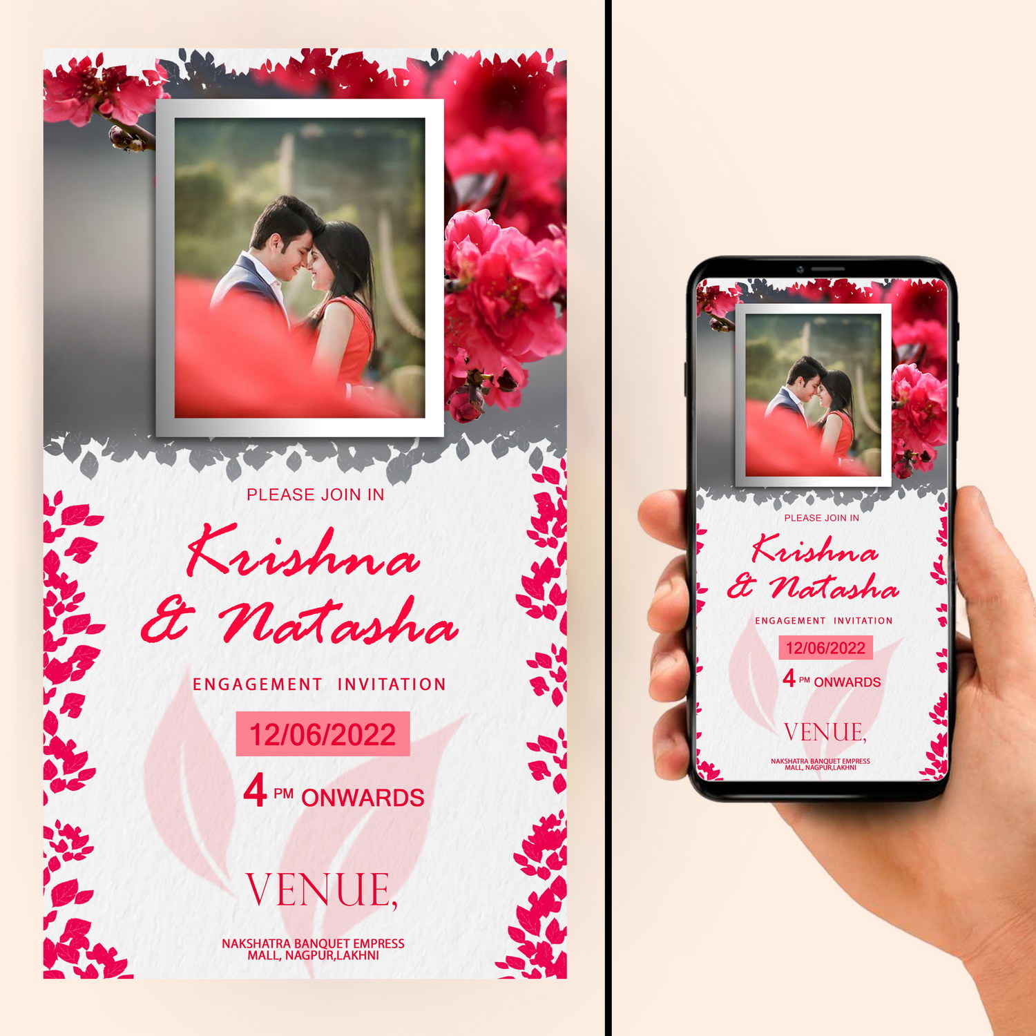 Digtal E – Invitation wedding (10) – Sky Gift