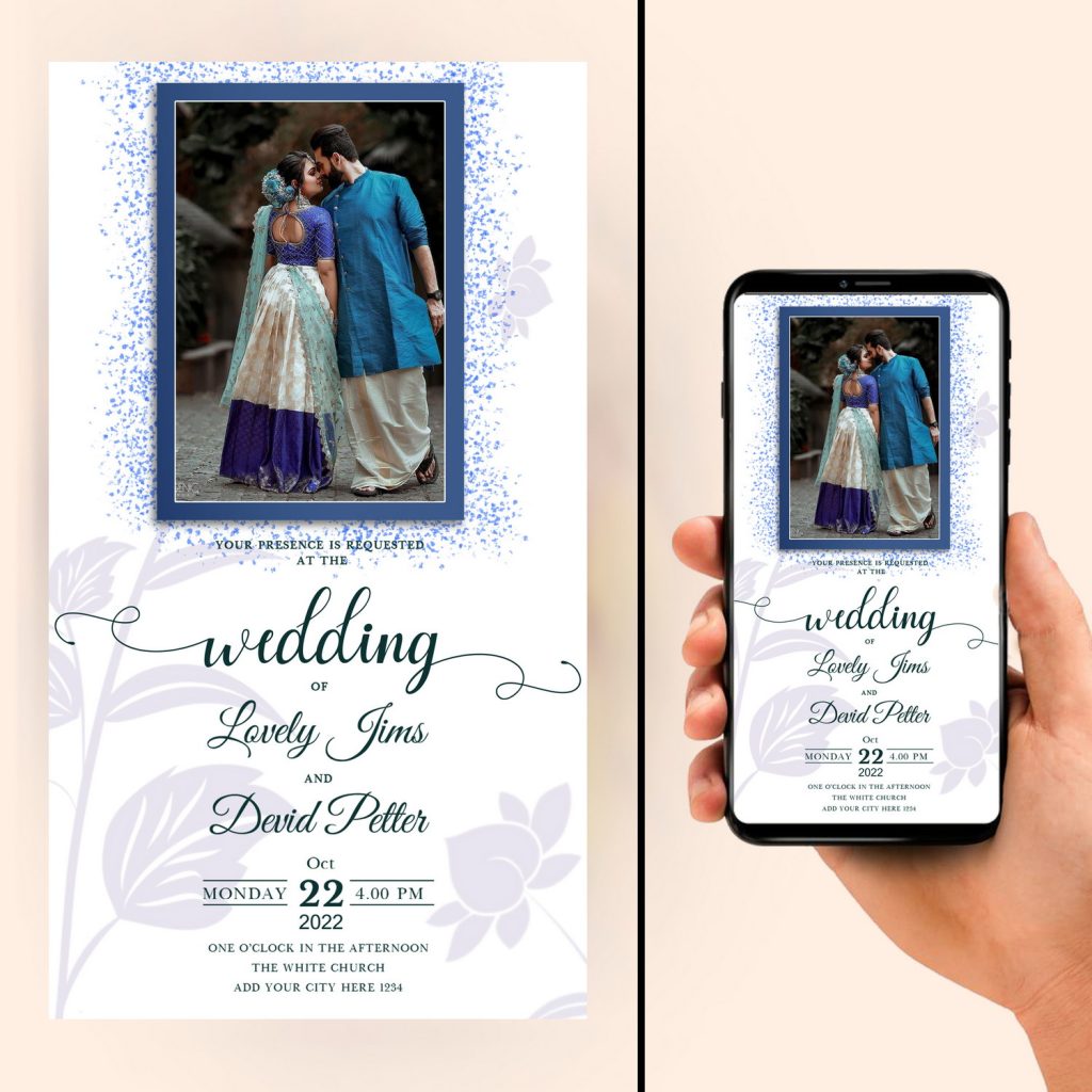 Digtal E – Invitation wedding (14) – Sky Gift