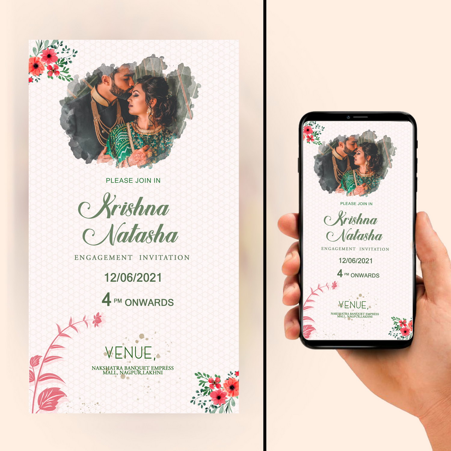 Digtal E – Invitation wedding (21) – Sky Gift