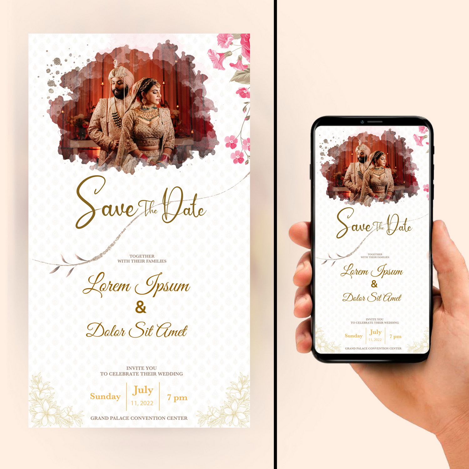 Digtal E – Invitation wedding (23) – Sky Gift