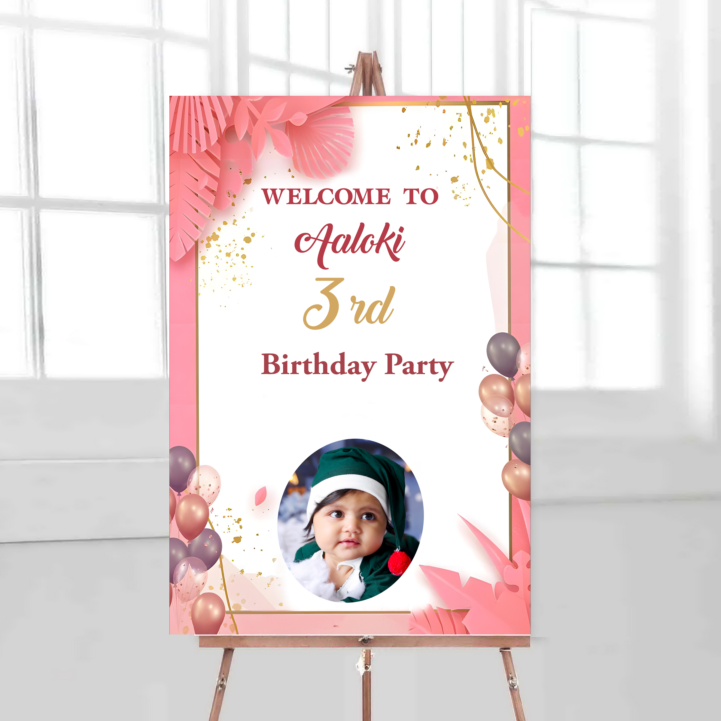 Aaloki birthday board – Sky Gift